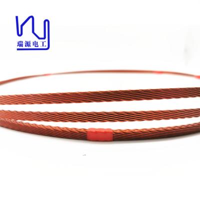 China 1.0mm * 10 Stranded Copper Litz Wire Continuously Transposed Conductor for sale