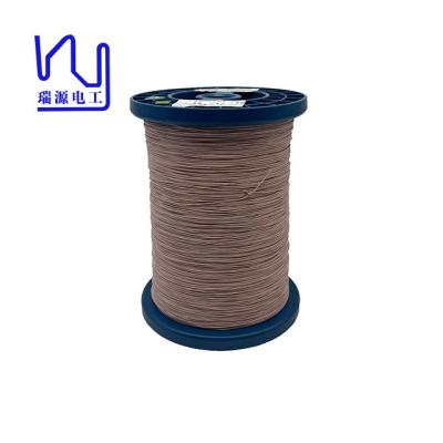 China 46 Awg Multi Strand Ustc Wire Nylon Silk Covered Copper Litz Wire for sale