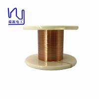 China Custom Super Thin 0.03mm Rectangular Copper Wire High Temperature for sale