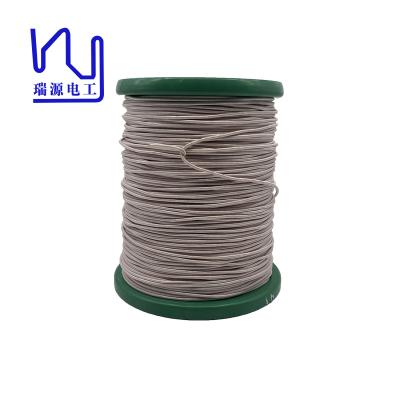 China Custom 0.2mm Ustc Litz Wire High Frequency Nylon Silk Covered Copper Stranded for sale
