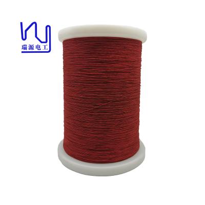 China 0.07mm Ustc Litz Wire Polyester Served Silk Covered Copper For Transformer for sale