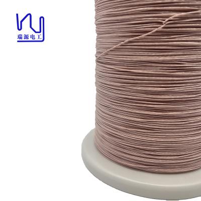 China Udtc155 70/0.1mm Copper Litz Wire Nylon Served Polyester Stranded Wire for sale
