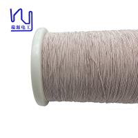 China 84 / 0.071 Strands Ustc Litz Wire Nylon Served Copper for sale