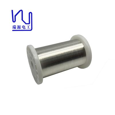 China Kundenspezifische silberne überzogene hohe Leitfähigkeit des Runddraht-0.04mm 0.05mm 0.06mm 0.08mm zu verkaufen