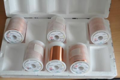 Китай UEW 155 Solderability покрыло эмалью аттестованный UL круга медной проволоки продается