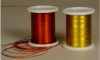 China 0.75 X 1.5mm Self Bonding Flat Copper Wire  Solderable Rectangular Enameled Wire For Transformer for sale