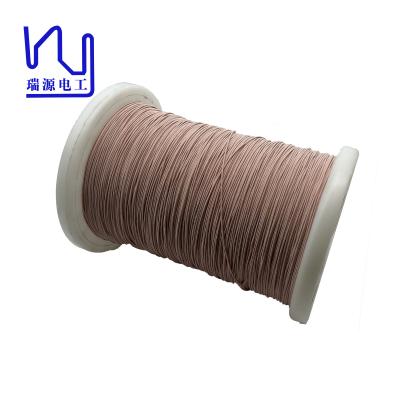 China Custom Ustc Self Bonding Copper Wire White Silk Covered Round Enameled Litz for sale