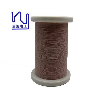 China 0.06mm / 5 Ustc Litz Wire Silk Covered Nylon Wrapped Stranded Copper Wire for sale