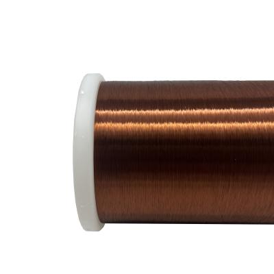 China 2UEW 155 0,08 mm Cor Marrom Filho de cobre magnético Esmaltado Filho para enrolar à venda