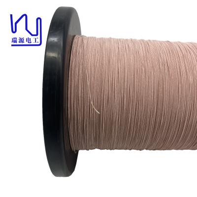 China USTC155 Ustc Litz Wire 38AWG 0.1mm*16 Nylon Serving For Vehicle for sale