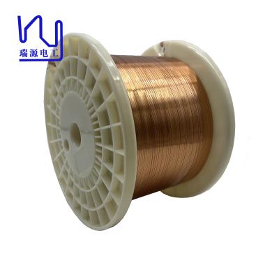 Cina Flat / Rectangular Magnet Wire 180 Degree Enamel Coated Copper Flat Wire in vendita