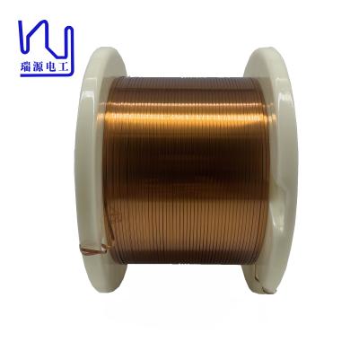China AIW220 Alambre de alambre de cobre plano de alta temperatura 0.2mmx4.0mm esmaltado en venta