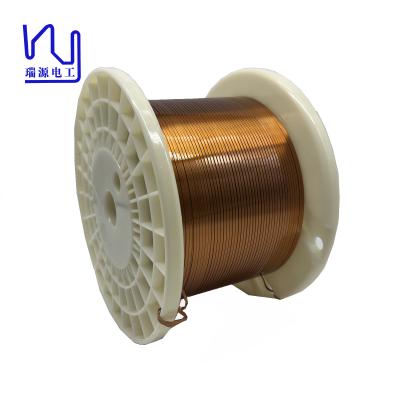 China Cables de cobre planos esmaltados de 0,2 mm x 4,0 mm, sujetables al aire caliente en venta