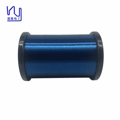 China Blue Color 42 AWG Poly Enameled Copper Wire For Guitar Pickup Winding for sale