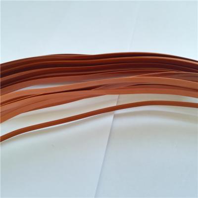 Cina filo di rame smaltato piatto, filo di rame fine rettangolare per piccoli generatori in vendita