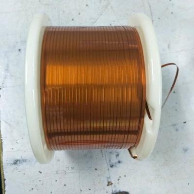 China AIW UEW 180/200/220 Enameled Flat Coppper Wire 7mm 5mm for sale