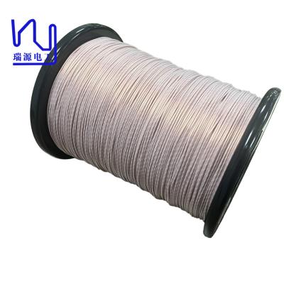 China Taped Litz Wire 0.05mmx600 PTFE Insulated Copper Wire for sale