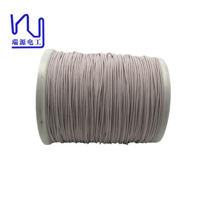 China Customizable Litz Wire 0.04mmx2375 Strands Twisted Insulated Copper Stranded Litz Wire For HF Transformer for sale