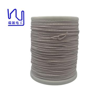 China USTC / UDTC 0.04mm HF Insulated Enameled Twisted Silk Covered Litz Wire for sale