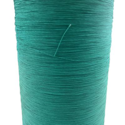 China USTC 0.8mm X 10 Green Color Natural Silk Covered Silver Litz Wire for sale