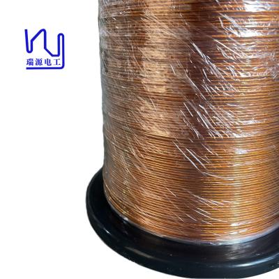 China 0.06mmx385 Class 180 PI Taped Copper Stranded Litz Wire for sale