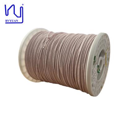 China Nylon Dacron Served 0.071mm Silk Covered Copper Litz Wire for sale