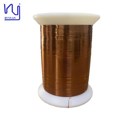 China MW 84-C 0.2X1.0mm Polyamideimide 220C Enameled Flat Copper Wire for sale