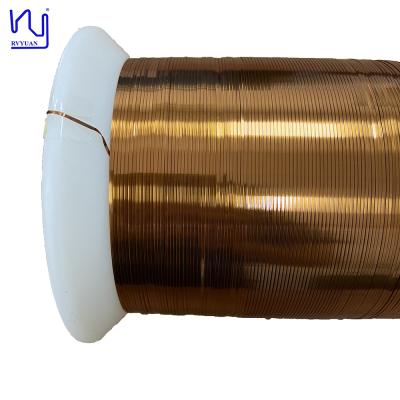 China Class 220 0.2mmx1.0mm Enameled Flat Magnet Wire for Motor Winding for sale