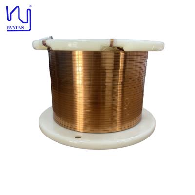 China 0.3x3.0mm UEW180 Rectangular Flat Enameled Copper Wire Winding Coils for sale