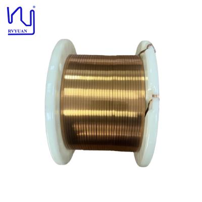 China Custom Flat/Rectangular 3mm Enameled Insulated Copper Winding Wire for Inductor for sale