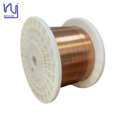 China Custom Flat/Rectangular 3mm Enameled Insulated Copper Winding Wire for Inductor for sale