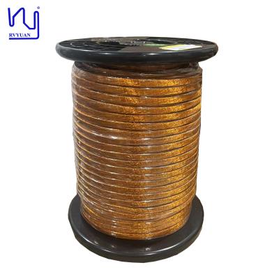 China Flat Lit z Wire 0.1mm PI Taped High Voltage Litz Wire For High Frequency Transformer for sale