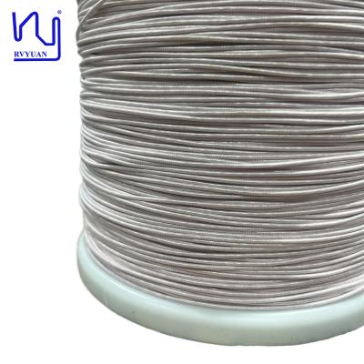 China 2USTC-F 0.1mmx120 Strands HF Silk Covered Litz Wire For Transformer for sale