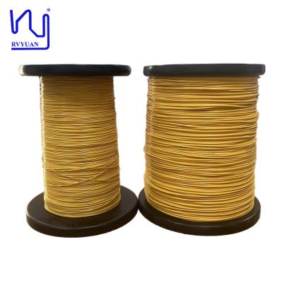 China Custom Class 155 7 Strands Extruded ETFE Insulation Copper Litz Wire for sale