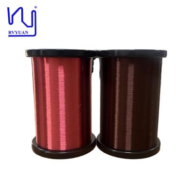 China 42AWG Red Color Poly Coated Magnet Wire, Polyurethane Copper Wire for Guitar for sale