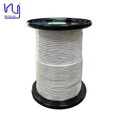 China 0.2mm Single Conductor High Frequency Multi Strand Silk Wrapped Copper Litz Wire for sale