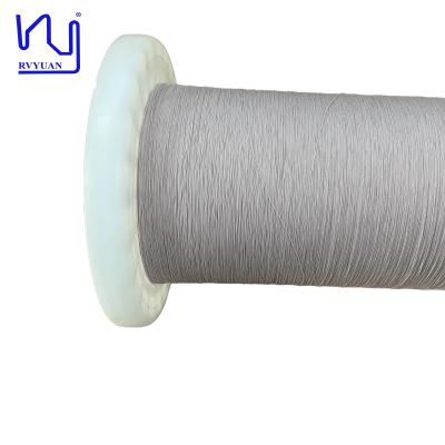 China USTC Copper Solid Conductor Litz Wire 0.025mm 10 Strands Silk Covered High Frequency Industrial Magnetic Field for sale
