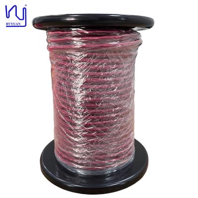 China Litz Wire Silk Covered Copper Insulated Heating Enameled Stranded QA-1 0.2mm for sale