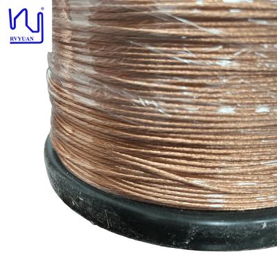 China Litz Wire 0.1mm *180 Strands enameled Copper Litz Wires For Transformer for sale