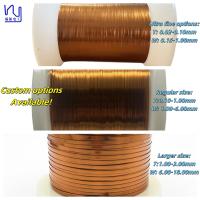 China 0.60mmX3.00mm Rectangular Flat AIW Class 220C Magnet Copper Wire for sale