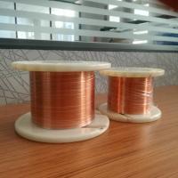 China Class 200 Rectangular Copper Wire Self Bonding Enamelled Wire UL Approved For Transformer for sale
