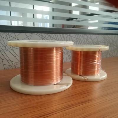 China Class 200 Rectangular Copper Wire Self Bonding Enamelled Wire UL Approved For Transformer for sale