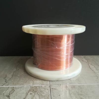 중국 찬성되는 0.3*0.1mm 성격 색깔 직사각형 구리 철사 에나멜을 입힌 자석 철사 매끄러운 UL 판매용