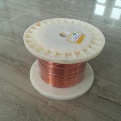 Cina 2.0*0.15mm ultra Fine Flat Copper Wire Enameled Solid Conductor in vendita