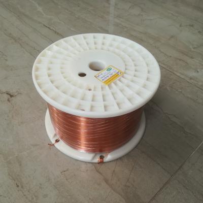 China 2.0mm Rectangular Enamelled Copper Wire Uew / Aiw 180/220 for sale