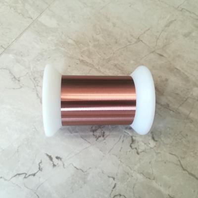 China Polyurethane 0.1mm Enamelled Winding Wire 155 / 180 Alcohol Self Adhesive for sale