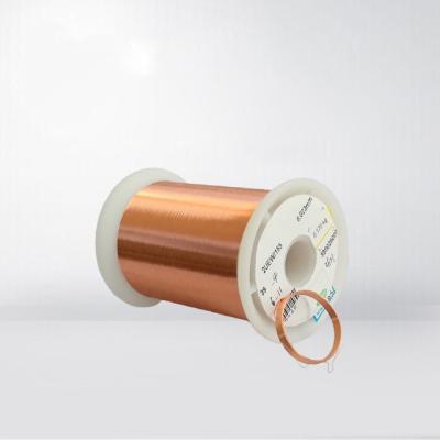 China AWG 44 0.05mm Round Copper Wire Ultra Fine Voice Coil Wire for sale