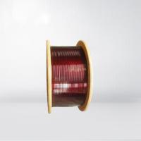 China Super Thin Self Bonding Wire Polyurethane UEW Class 180 Rectangular Enameled Copper Wire for sale