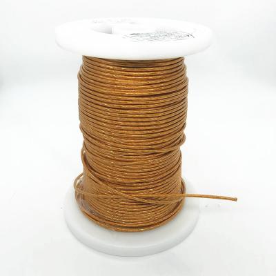 China RoHS AWG38 / 620 Strands Mylar Litz Wire  Enameled Copper Litz Wire for sale