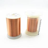 China Solid UEW Insulation Class 155 0.011mm Magnet Copper Wire for sale